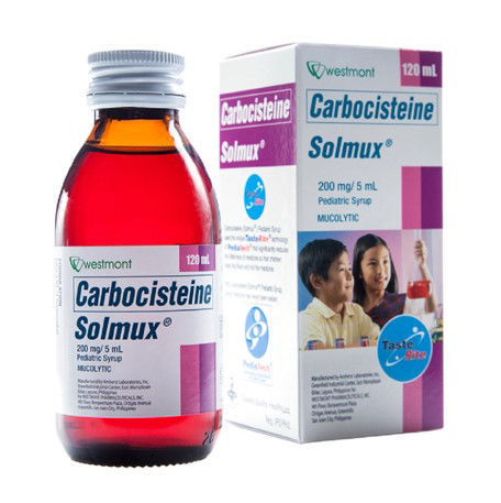 ZAP IT. Solmux 200mg Pediatric Syrup (Carbocisteine)
